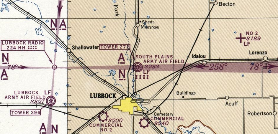 Abandoned & Little-Known Airfields: Texas - Lubbock area